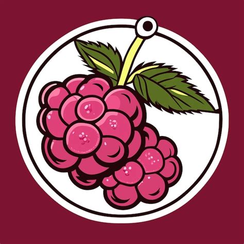 Premium Vector Raspberry Vector Illustration