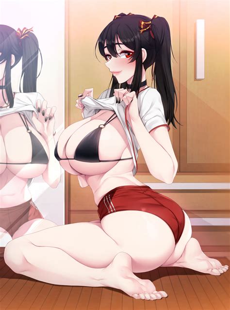 Wallpaper Original Characters Anime Girls Big Boobs Digital Art