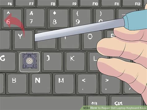 3 Ways To Repair Dell Laptop Keyboard Keys WikiHow