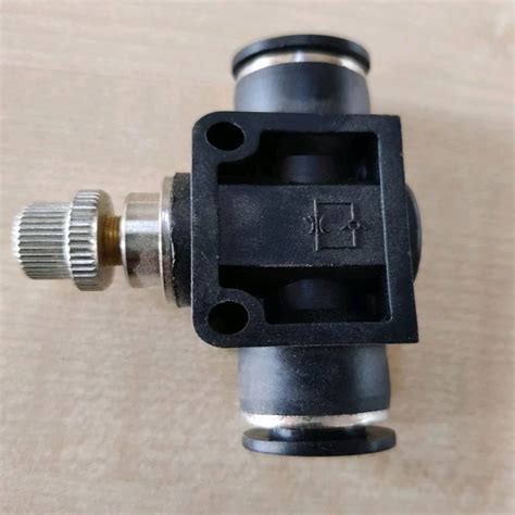 Black Inline Flow Control Valve Valve Size Mm Nozzle Dia At In Greater Noida