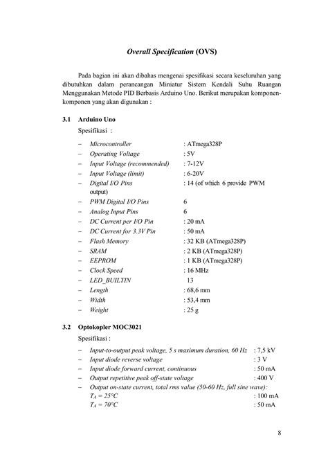 Dokumen Proyek Mandiri Miniatur Sistem Kendali Suhu Ruangan Menggunakan Metode Pid Berbasis