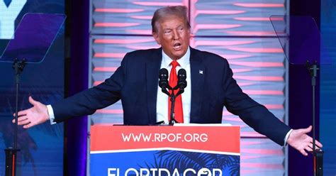 Donald Trump Trashes Joe Biden As Incompetent Before Inflating North