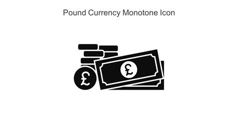 Pound Currency Monotone Icon In Powerpoint Pptx Png And Editable Eps Format Presentation