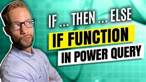 Paul S On Linkedin If Statements In Power Query M Incl Nested Ifs