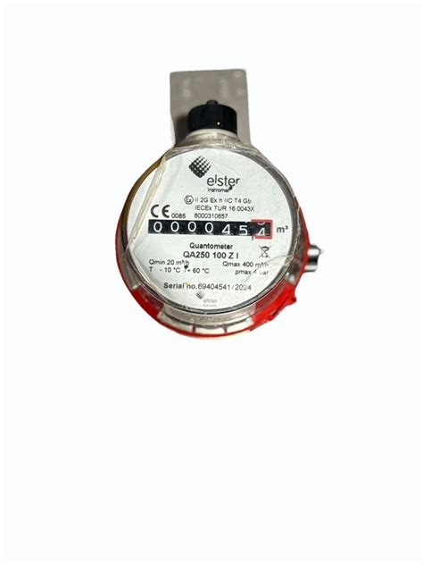 QA250 100ZI Elster Honeywell Make Gas Meter For Industrial Operating Pressure 0 To 16 Bar