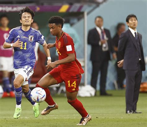 スペイン戦勝利に森保jコメント 田中碧「次が歴史の始まり」、久保建英「代わると思わなかった」 ライブドアニュース