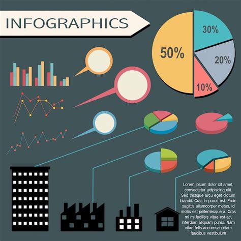 Infographic Visual Representation Free Vector