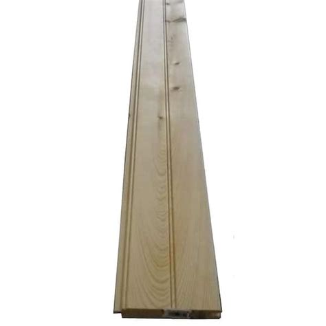 1 In X 6 In X 12 Ft Select 2 And Btr Tongue And Groove Pine Board