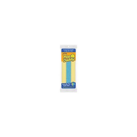 Scrub Daddy Mop Daddy Butterfly Sponge Mop Refill Fg2500001004cs0en06