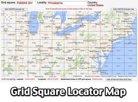 Grid Square Locator Map Resource Detail