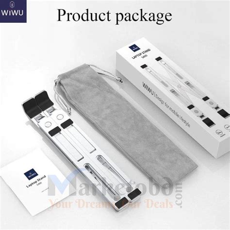 Wiwu S Aluminium Laptop Stand Marketobd
