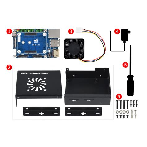 ☭mini computer based on raspberry pi compute module 4 not included