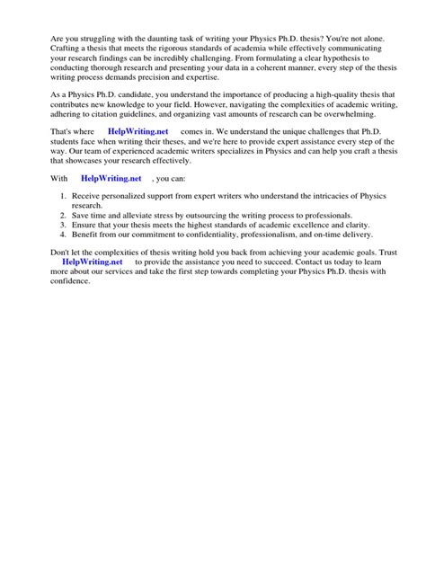 Physics Phd Thesis Template Pdf Physics Phd Thesis Template Pdf