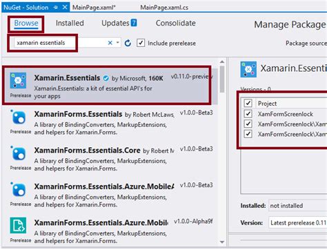 Screen Lock Active Or Release In Xamarin Forms Application Using Xamarin Essentials For Android