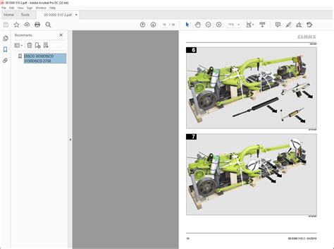 Claas Mower Disco 3550 3150 2750 Machine Shipment In A Box Assembly