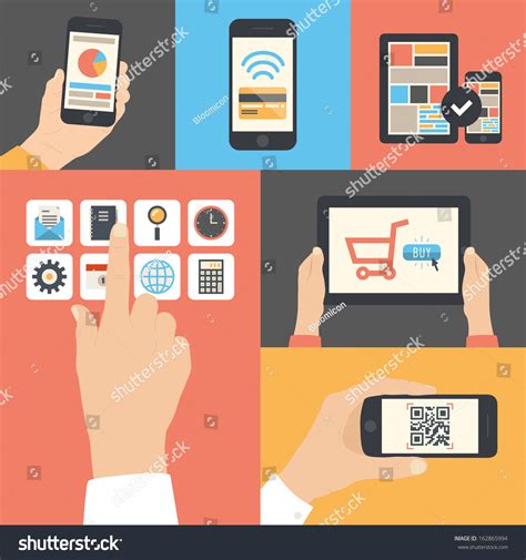 Hand Holding Qr Card Photos And Images Shutterstock