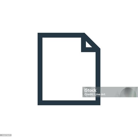 기본 Ui 개념에서 파일 아이콘 벡터입니다 파일 편집 가능한 스트로크의 얇은 선 그림입니다 웹 및 모바일 앱 로고 인쇄 미디어에