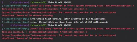 Answered Help TxAdmin Console Server List Query Returned An Error