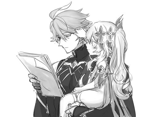 Nahida And Alhaitham Genshin Impact Drawn By Sbs Danbooru