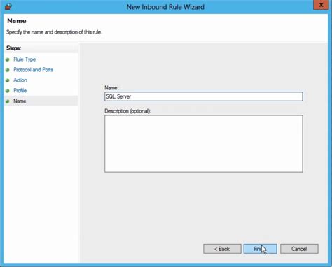 Sharepoint 2013 Open Port 1433 In Windows Firewall With Advanced Security
