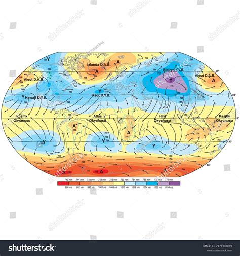 9 Isobar Map January Royalty Free Images Stock Photos Pictures Shutterstock