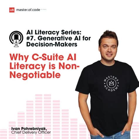 Master Of Code Global On Linkedin Artificialintelligence Ailiteracy Ai Aieducation Leadership