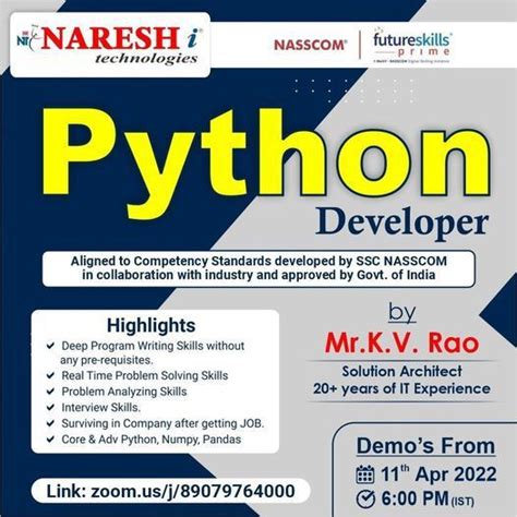 Python Online Training Nareshit