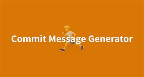 Commit Message Generator A Hugging Face Space By Mamiksik