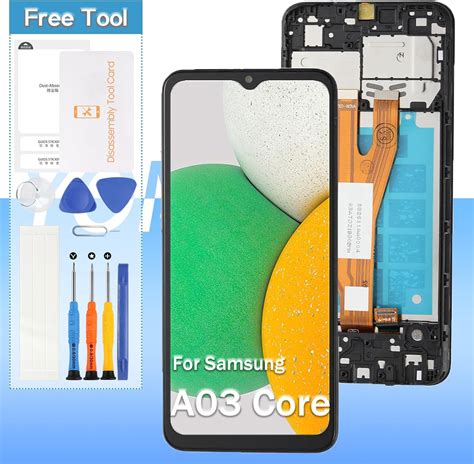 Original For Samsung Galaxy A03 Core A032 Lcd Display Witch Frame A032m Ds A032f Ds 6 5 Screen