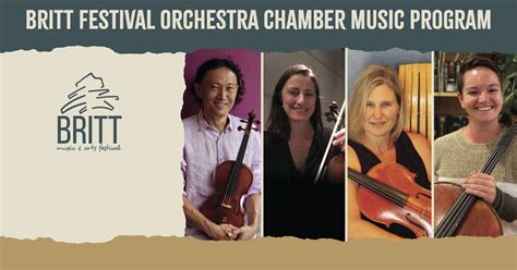Britt Orchestra Festival Musicians To Perform Free Concert At Curry Public Library Community