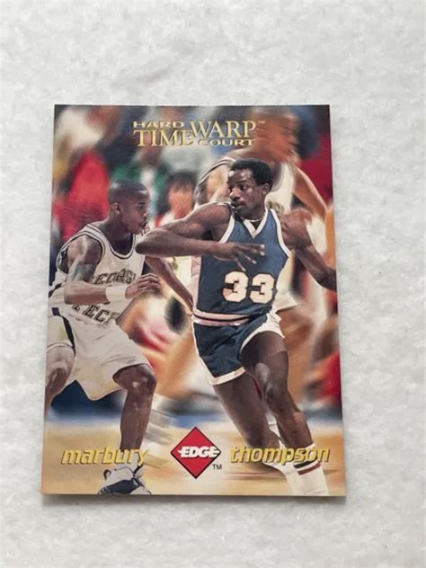 1996 Collectors Edge Stephon Marbury David Thompson Time Warp Holofoil 2500 Eur 0 91