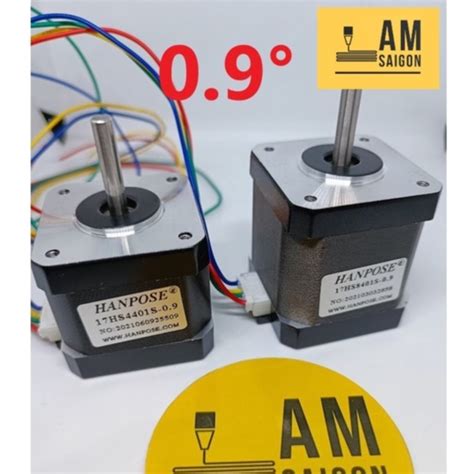 New 100 New Hanpose 42 09 Degree Stepper Motor With Wire Shopee