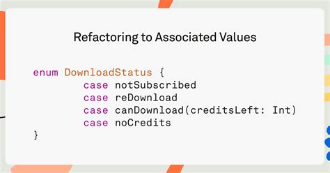 Swift Tip Refactoring To Associated Values Objc Io