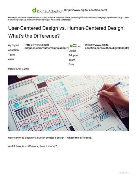 User Centered Design Vs Human Centered Design Pdf Usability Design