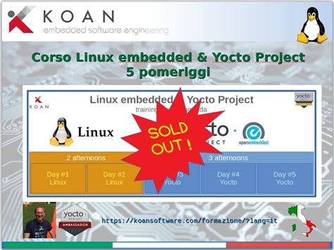 Koan On Linkedin Our Yocto Project Training 🇮🇹 Is Sold Out