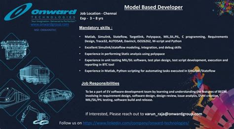 Varun Suriya Raja On Linkedin Embedded Automotive