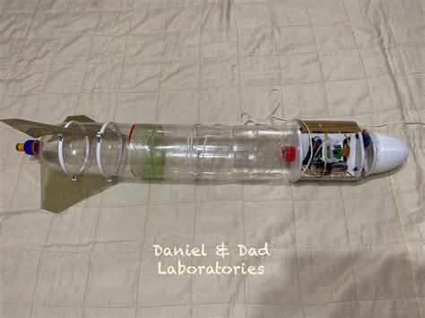 water rocket with raspberry pi v1 daniel and dad laboratories