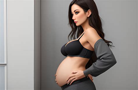 Pregnant Woman At The Gym Realistic Ai By Zorrrr On Deviantart