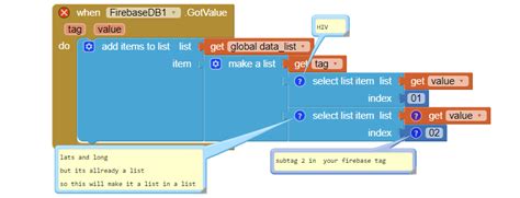 I Want To Get Values From Sub Tags On Firebase Mit App Inventor Help Mit App Inventor Community