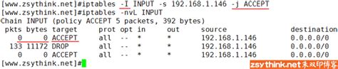 Iptables详解：iptables规则管理 规则增删改查 Flyzy小站