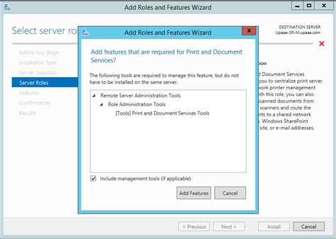Installing Document And Print Services Role On Windows Server 2012 Step