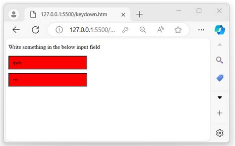 Jquery Event Keydown Method