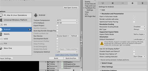 Virtual Reality Oculus Quest Unity Application Stay Active Stack