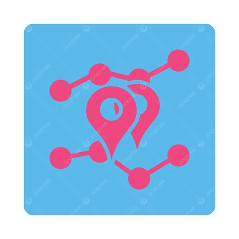 Geo Trends Icon Geography Monitoring Statistical Mark Glyph Png