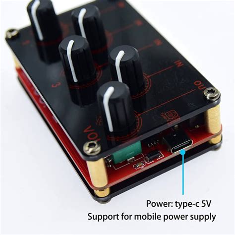 Multiple Input Mix 4 Way In 1 OuStereo Mixer Headphone Sound Speaker Splitter Switcher 3 5mm