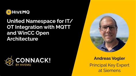 Unified Namespace For Otit Integration With Mqtt And Wincc Open Architecture