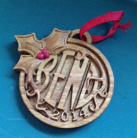 Cnc Christmas Ornament Woodworking