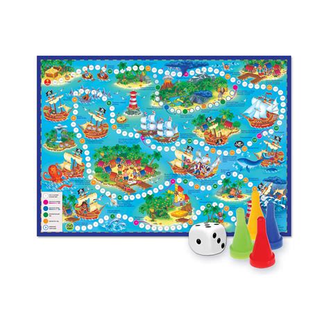 Игра настольная "ГеоДом" Игра-ходилка с фишками В поисках сокровищ ...