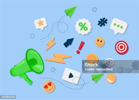 디지털 마케팅의 벡터 컨셉 일러스트레이션 비즈니스 관리 그래픽 디자인 벡터 일러스트 레이 션 Brand Name Smart Phone에 대한 스톡 벡터 아트 및 기타 이미지