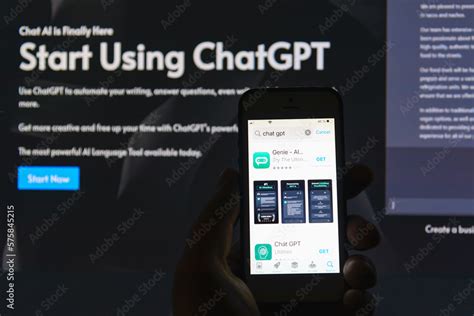 screen ai artificial intelligence webpage of chatgpt a prototype ai